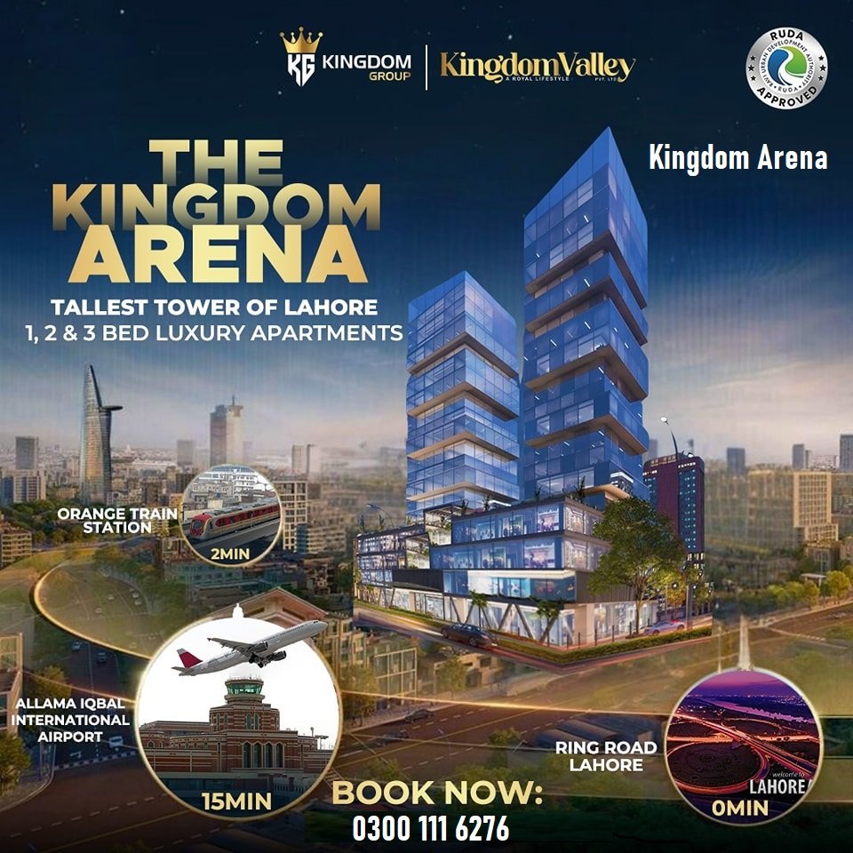 Kingdom Arena | Location | Payment Plan | NOC | Contact